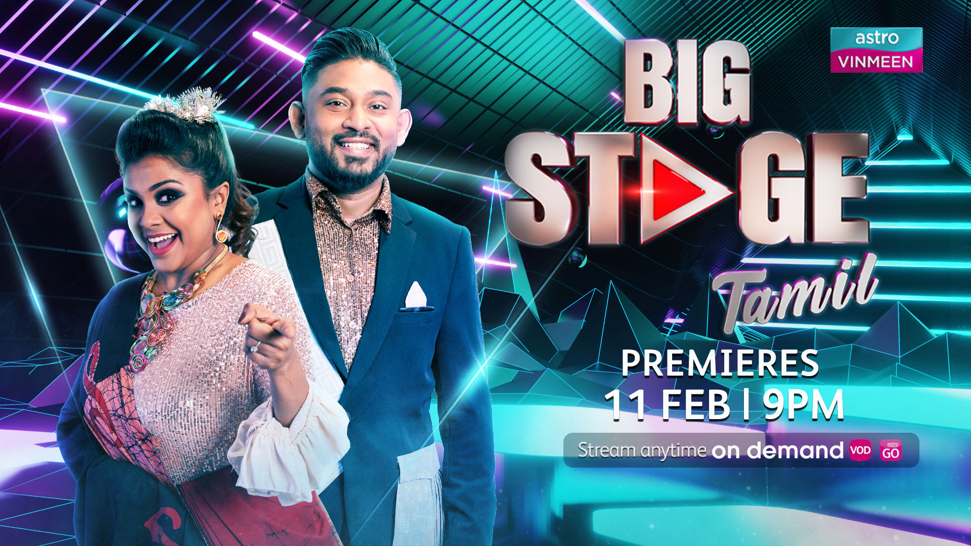 Popular local reality singing competition ‘Big Stage Tamil’ returns with season 2 on Astro ...